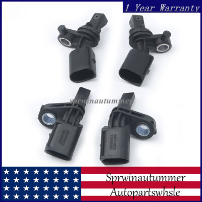 4x ABS Sensor Wheel Speed Sensor Fit For VW Amarok 2.0T 3.0T WHT003857 ...