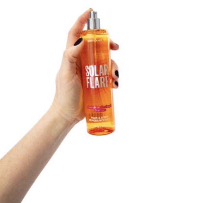 Solar Flare Hair Body Fragrance Mist 7oz Brazilian Caramel Dreams | eBay