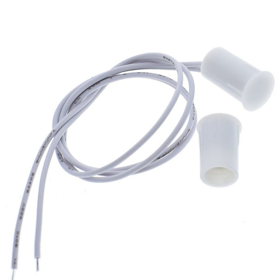 10 x RC-33 NC Wired Door Contact Sensor Alarm Magnet Reed Switch 7-17mm ...