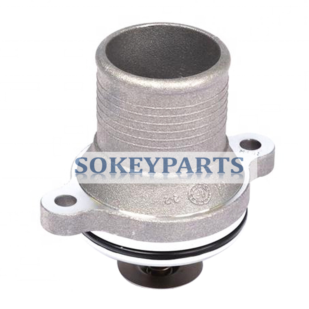 New Thermostat Assembly 4133L056 4133L064 T413847 For CAT 320D2 323D2 ...