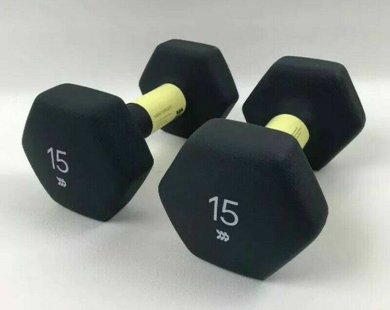 Cap Hex Neoprene Dumbbells Weights - 3LB 5LB 8LB 10LB 12LB pick your ...