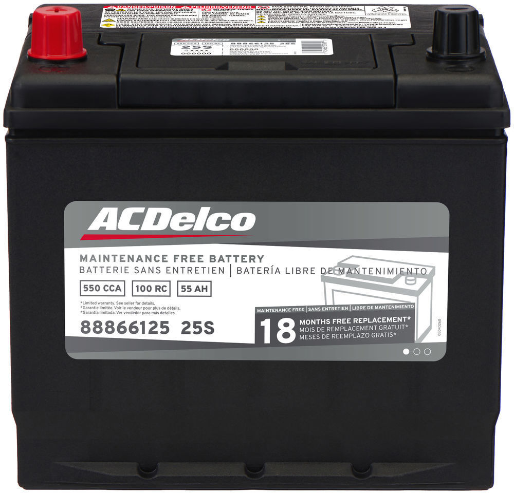 Vehicle Battery-18 Month Warranty ACDelco 25S for sale online | eBay