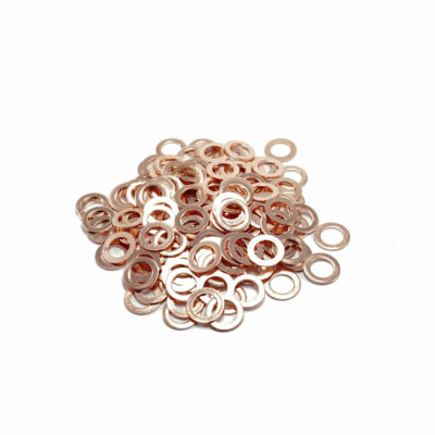 50 x M10 Banjo Bolt / Brake Caliper Hose Copper Crush Washers | eBay UK