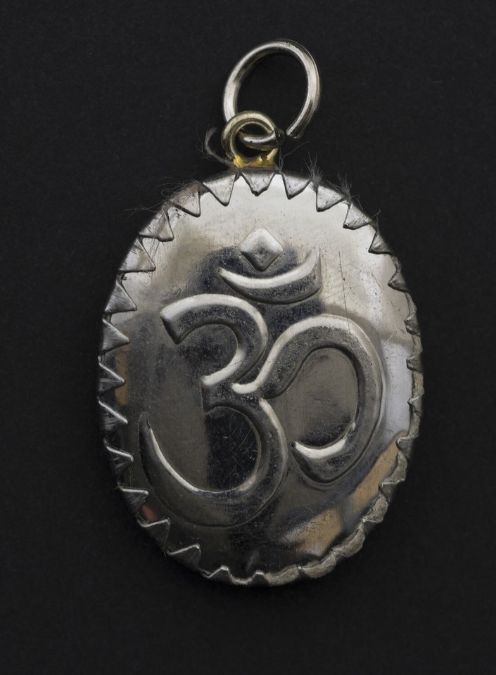 Hindu Deity Monkey Hanuman Medal Pendant Om Talisman 6945 | eBay