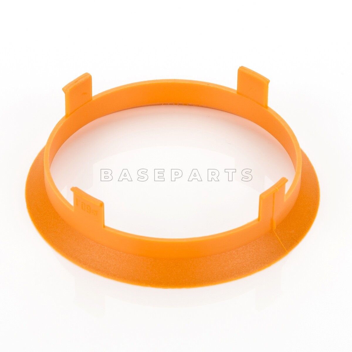 4x Distance Rings Centering Orange Alloy Wheels Ø 58,1 MM - Ø 60,1 for ...