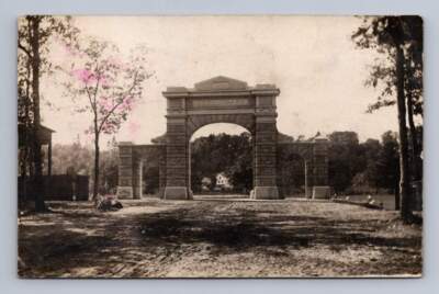 Odell Park Entrance ~ Franklin New Hampshire RPPC Antique Photo ...