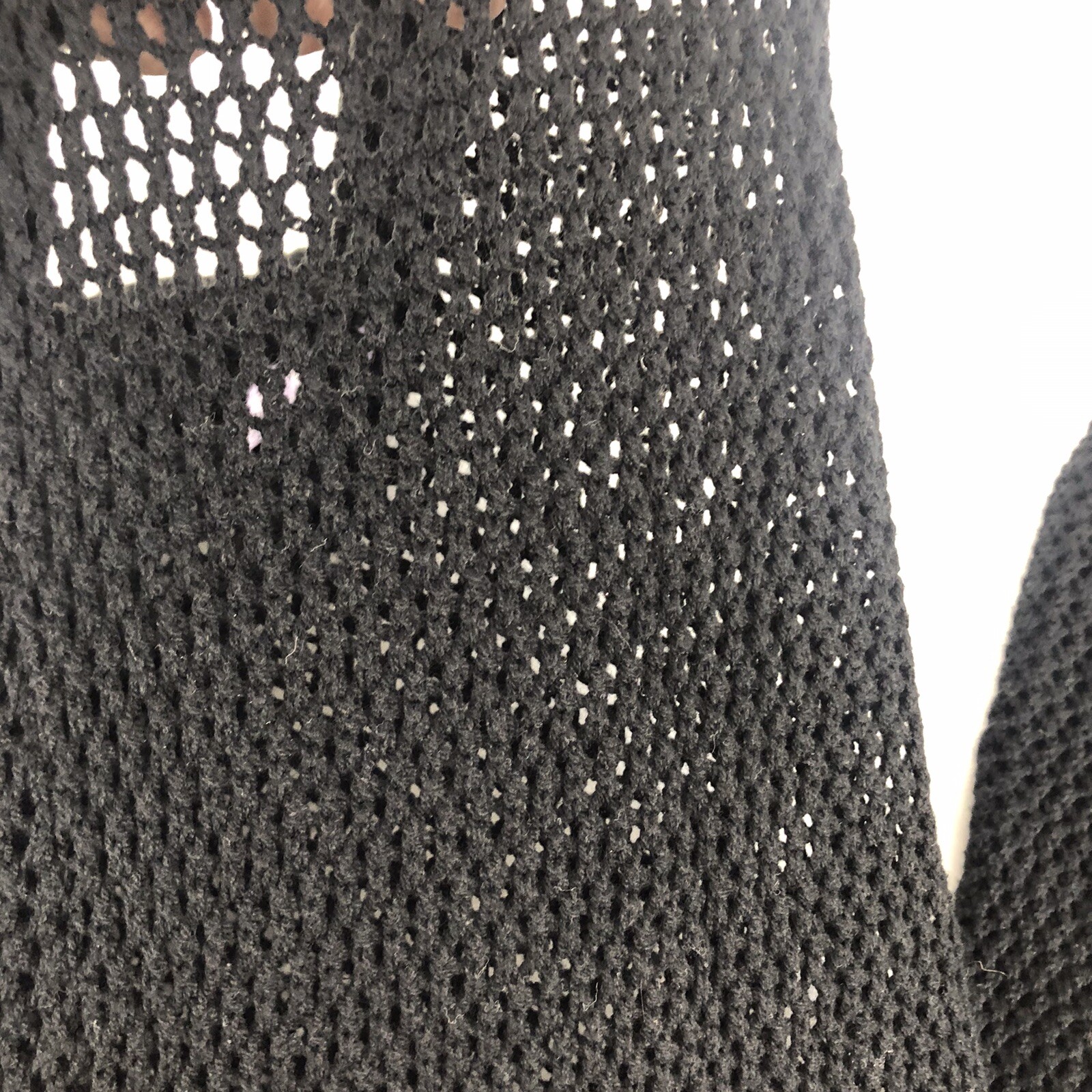 ANWND Basic Black Fishnet Legging Mesh Pants Cotton W… - Gem