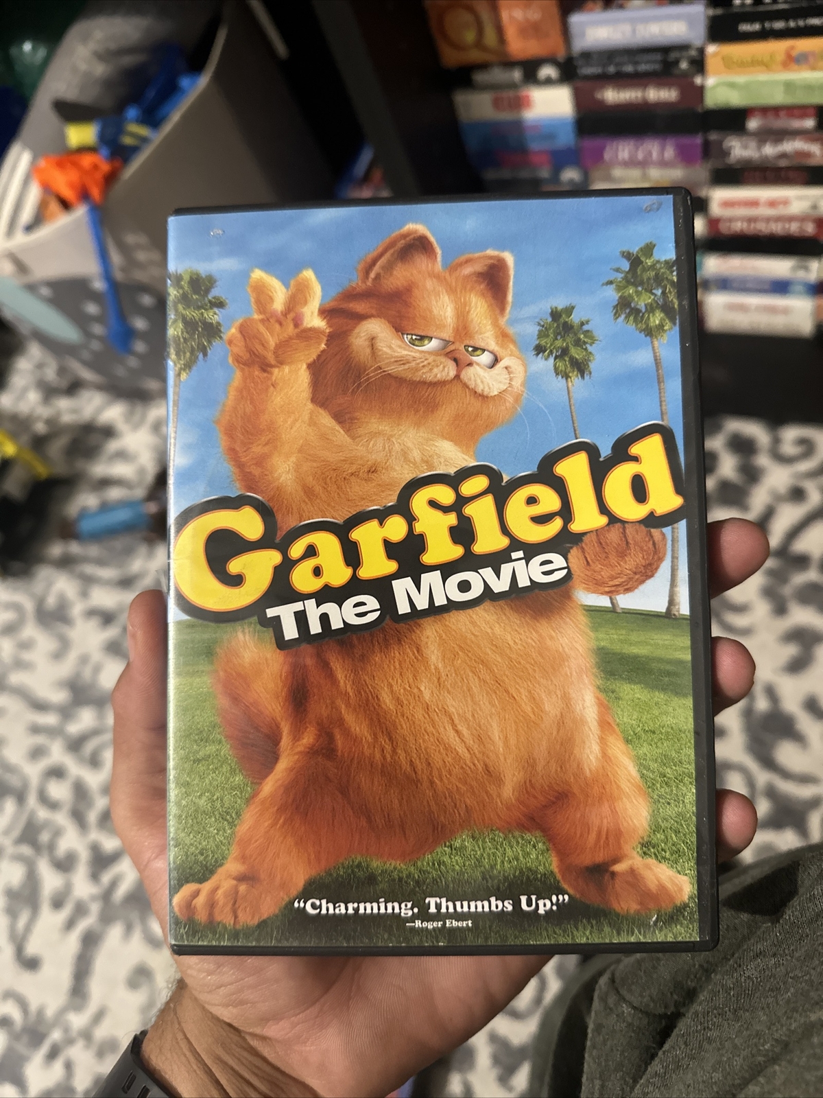GARFIELD: THE MOVIE family film kid movie dvd 2004 animated cartoon ...