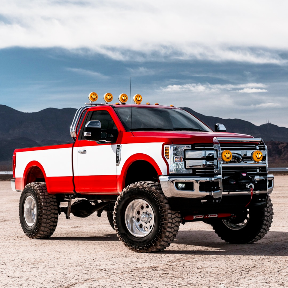 Rancho RS5000X Front Rear Gas Shocks Set For 05-16 Ford F250 F350 SD ...