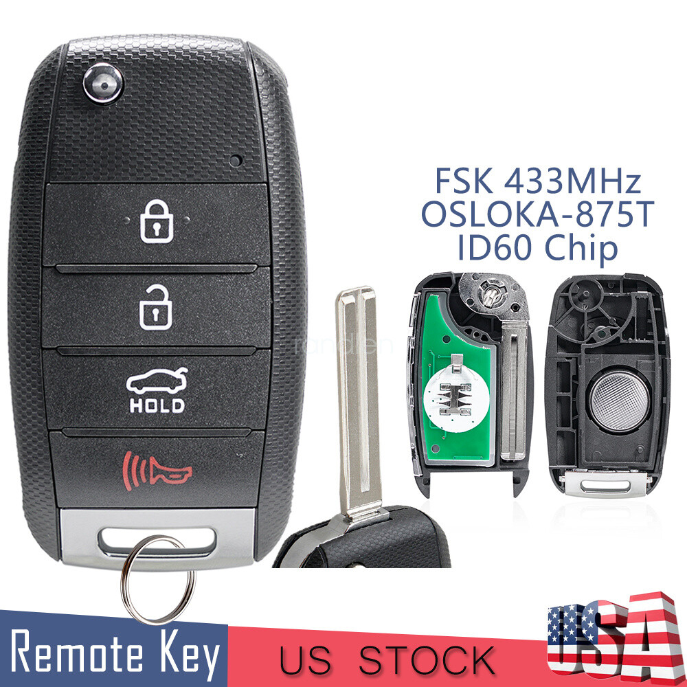 for 2014 2015 2016 2017 2018 19 Kia Soul Remote Key Fob 95430-B2100 ...