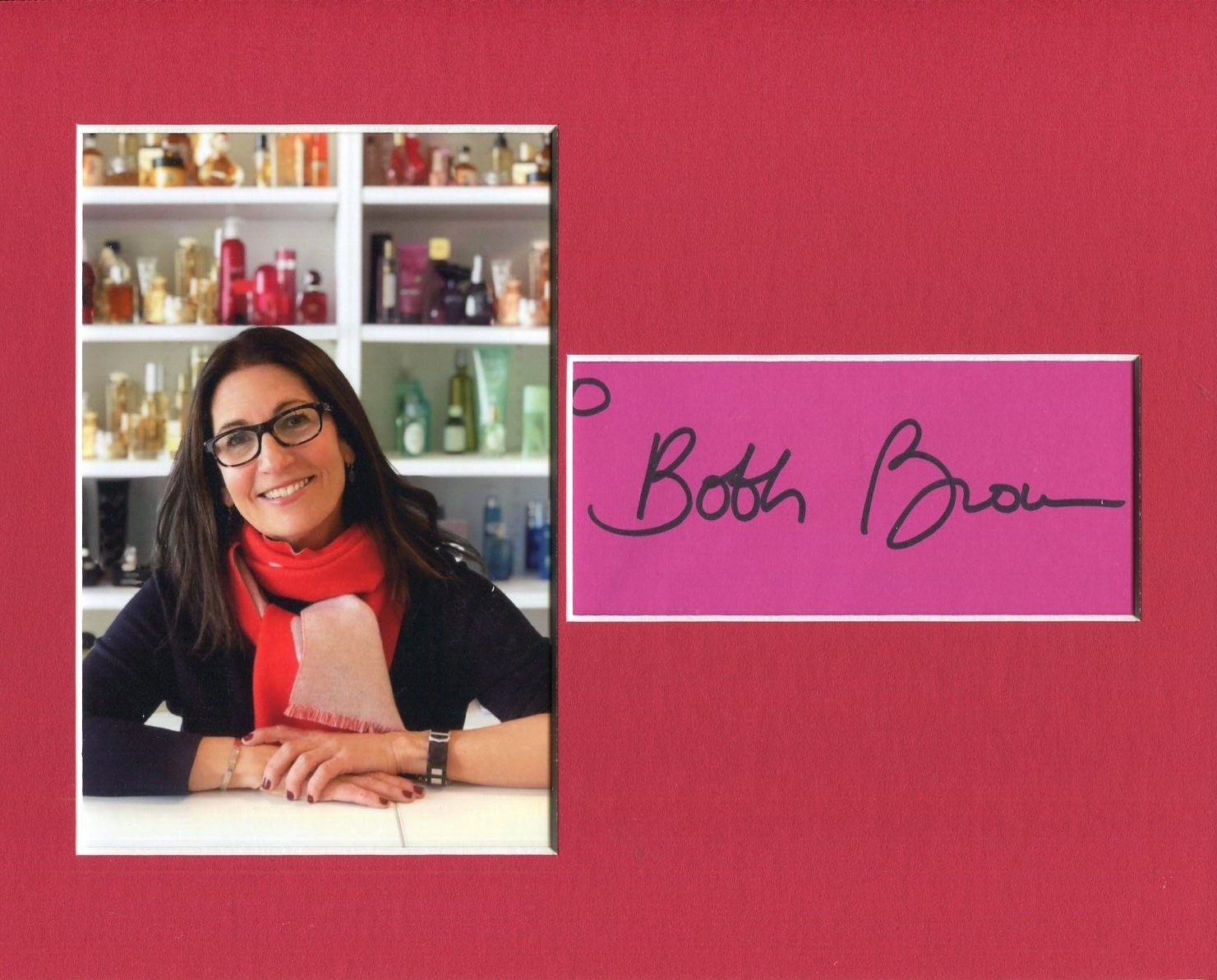 Bobbi Brown Cosmetics Founder Make-up Artist Signed Autograph Photo ...