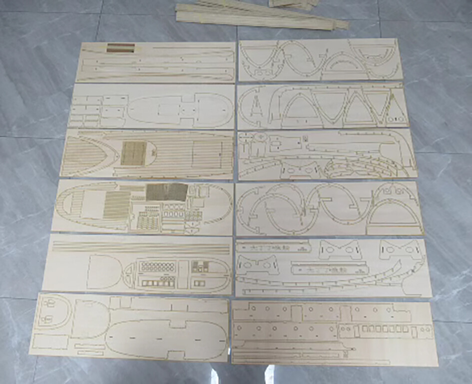 SIRIUS Fishing Trawler 1.2m 47.2" 1:50 Adventures of Tintin RC Model ...
