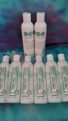 8 Bottles NEQI Liquid Hand Soap w Aloe Vera Paraben Free Gluten Free ...