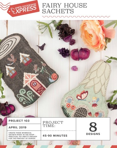 Fairy House Sachets - Anita Goodesign Express #103 | eBay