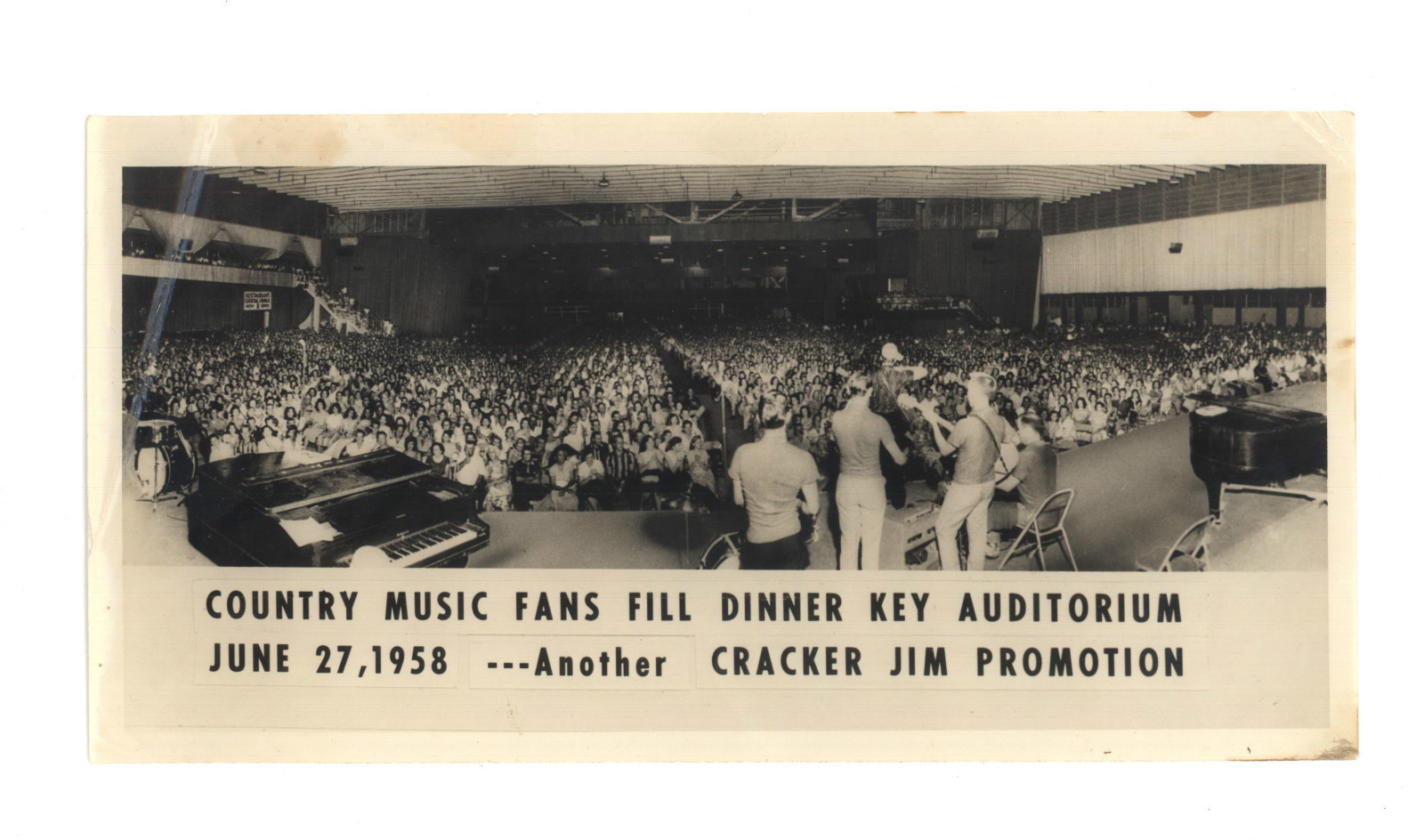 Cracker Jim Brooker 1958 Country Music Dinner Key Auditorium Miami 5 ...