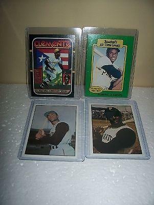 Roberto Clemente Pittsburgh Pirates Lot of 4 Unique/Obscure Baseball ...
