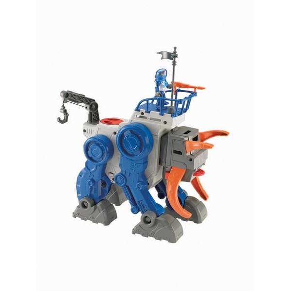 Fisher Imaginext Robot Space Mammoth Alpha Walker Vehicle Mattel 2014 ...