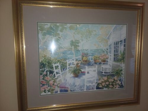 Large C. WINTERLE OLSON WATERCOLOR. 1980S museum collection 22 -28" | eBay