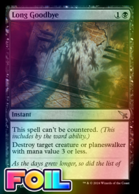 x1 Long Goodbye MKM MTG 92 FOIL UNCOMMON M/NM 1x | eBay