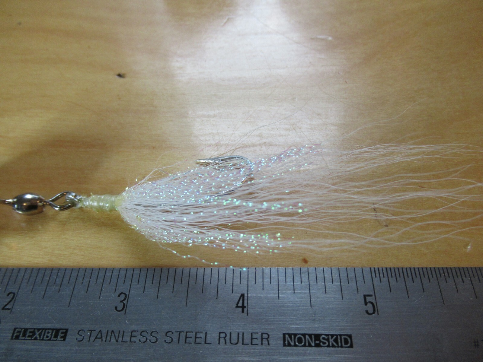 4 oz Fluke Ball Sea Bass Grouper Flounder Snapper BuckTail Fishing Jig ...