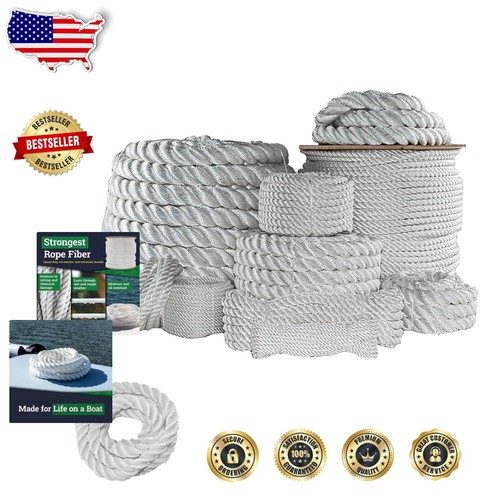 Versatile Nylon Cord – 25ft for Crafting, Dock Lines & Outdoor ...