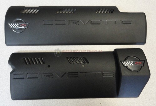 94-96 LT1 Corvette LH/RH Engine Fuel Rail Covers w/o Studs NEW GM | eBay