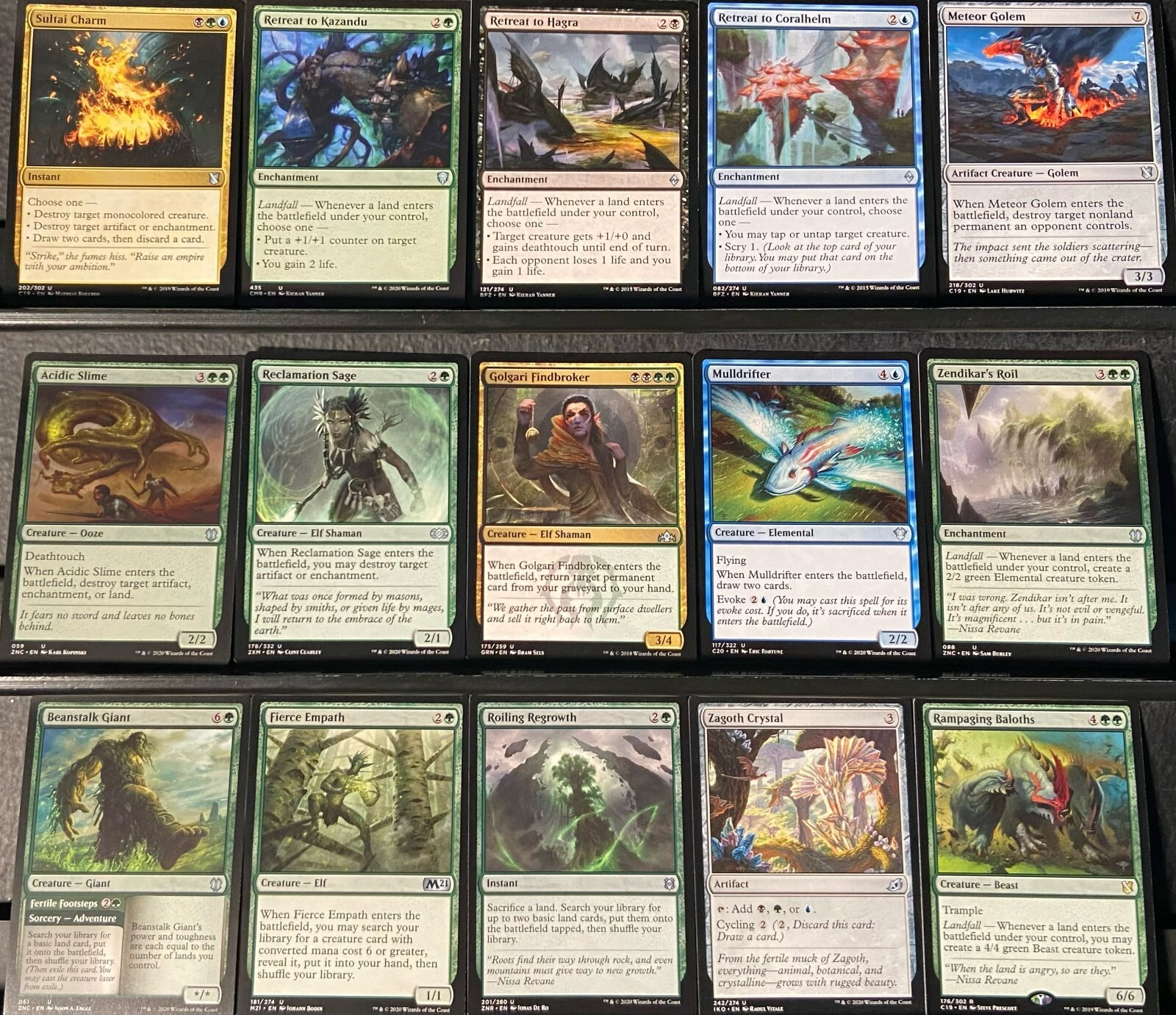 ***Custom Commander Deck*** Yarok the Desecrated - Landfall - EDH Mtg ...