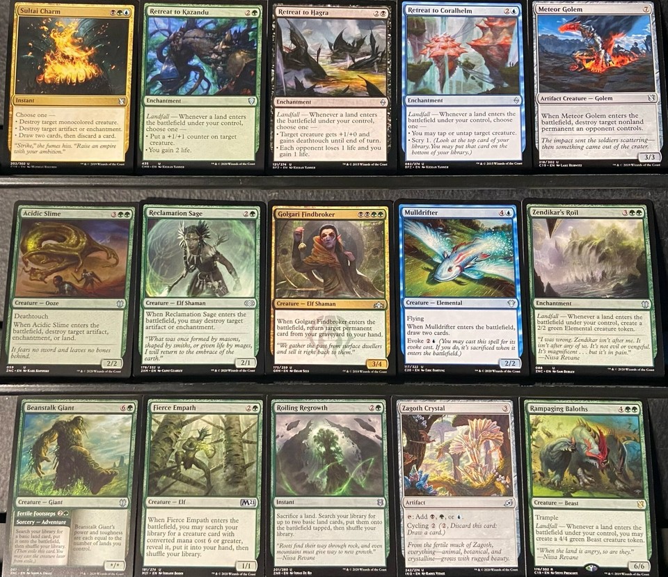 ***Custom Commander Deck*** Yarok the Desecrated - Landfall - EDH Mtg ...