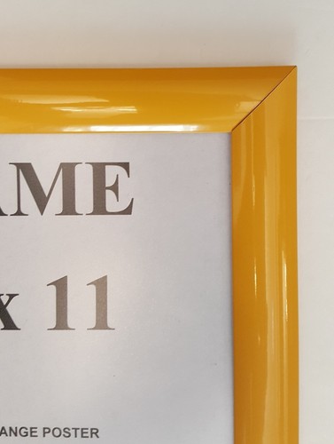 Yellow Snap Frame 8 5x11 Inches Front Loading Quick Poster-REF24-1027 ...