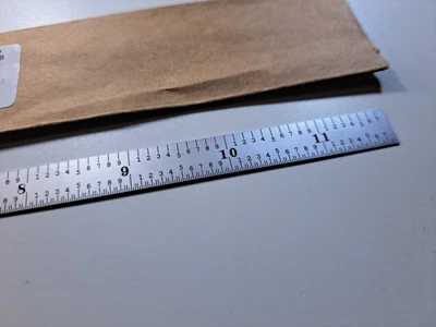 Starrett C334-300 Full-Flexible Steel Rule | Grelly USA