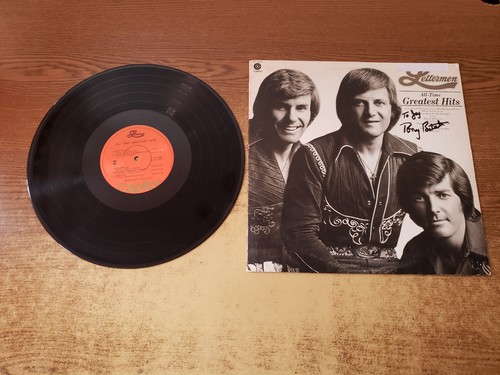 TONY BUTALA HAND SIGNED 1970s MINT-EXC Lettermen All-Time Greatest Hits ...