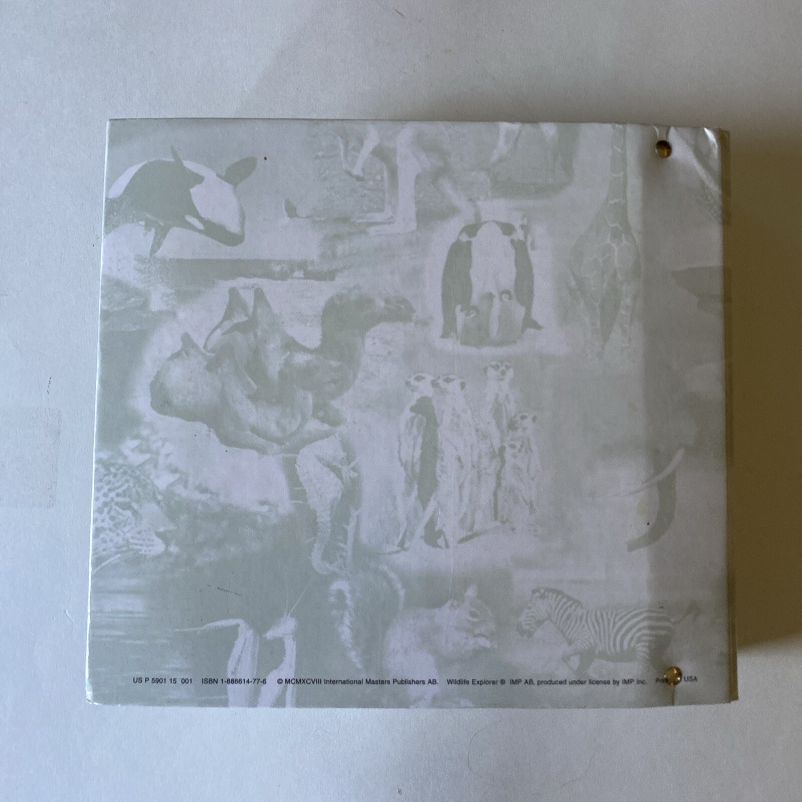 Wildlife Explorer 3 Ring Binder w/ 186 Fold Out Cards Group 6 7 8 ...