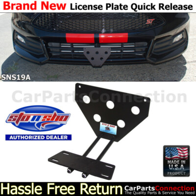 STO N SHO For 2015-2018 Ford Focus ST Quick Release License Plate ...