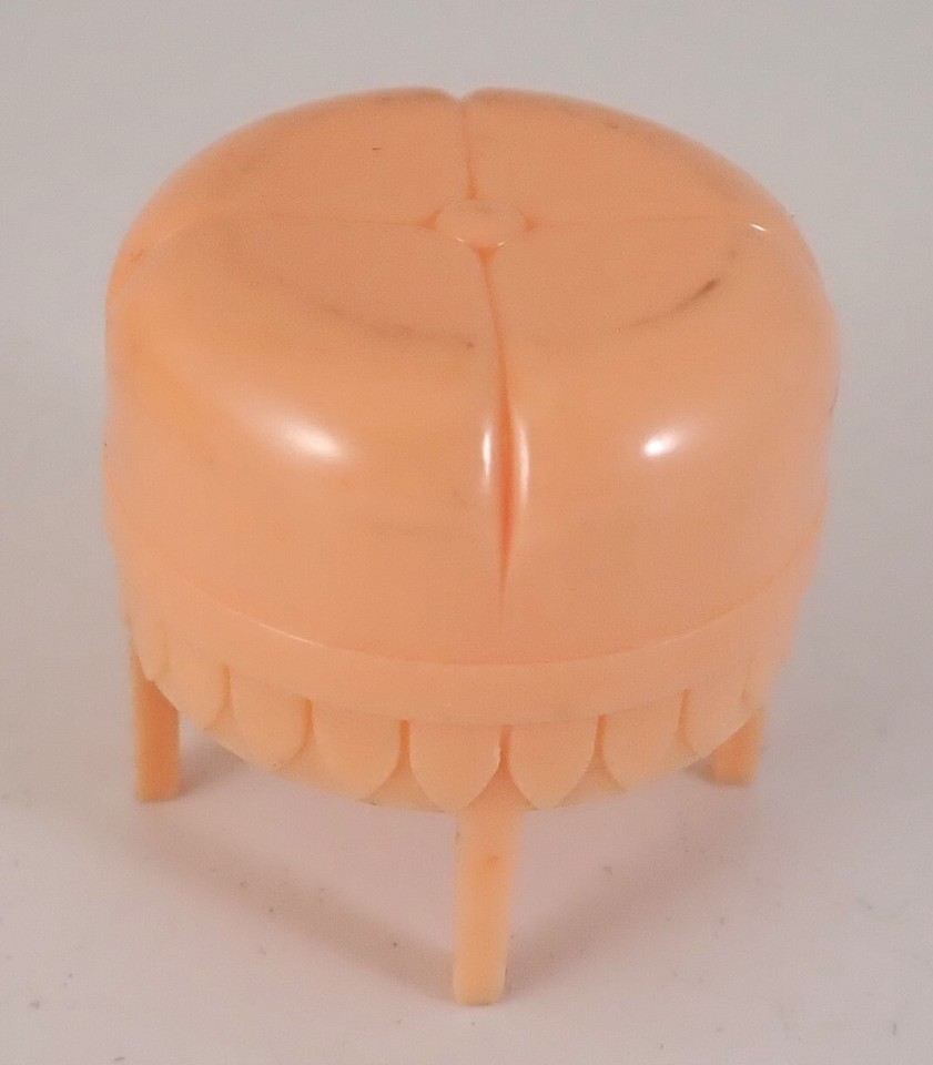 Marx Marxie Mansion Salmon Bathroom 4 pc Garden Bathtub Toilet Hamper ...