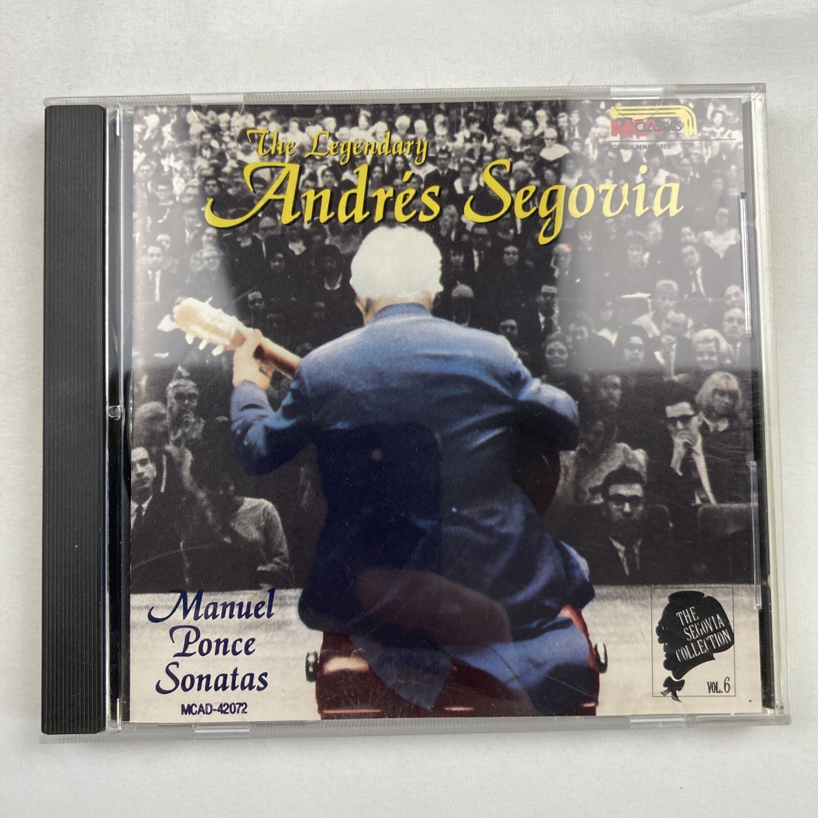 The Segovia Collection (Vol. 6): Manuel Ponce Sonatas CD Andrés Segovia ...