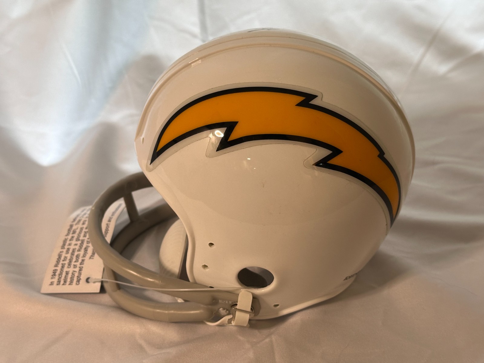 Tom Dempsey Autographed San Diego Chargers Mini Helmet | eBay