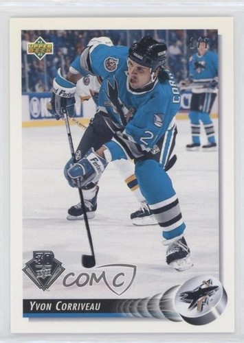 2019-20 Upper Deck - 1992-93 Upper Deck Buybacks Yvon Corriveau #460 /1 ...