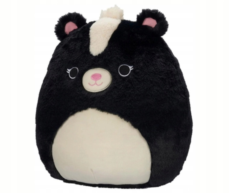 196566418158 SQUISHMALLOWS Fuzzamallow SKUNKS SELMA 30CM Jazwares | eBay