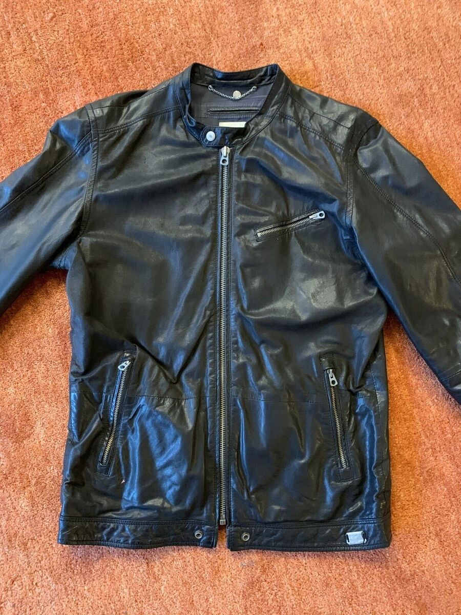 Diesel L-Marton Black Leather Motorcycle Jacket Size L | eBay Diesel L-Marton Black Leather Motorcycle Jacket Size L | eBay