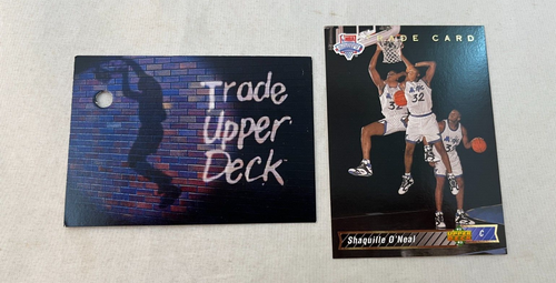 1992-93 Shaquille O'Neal Upper Deck Basketball #1a 1b Trading Cards RC ...