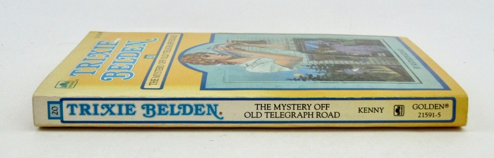 Trixie Belden #20 THE MYSTERY OFF OLD TELEGRAPH ROAD Kathryn Kenny ...