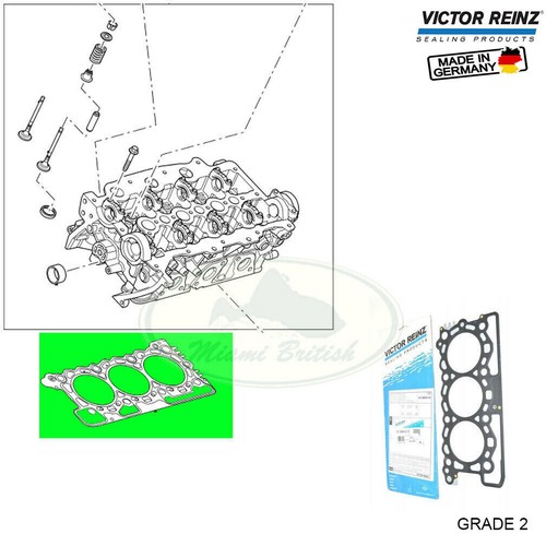 LAND ROVER HEAD CYLINDER GASKET x1 RANGE LR4 RR SPORT DIESEL V6 ...