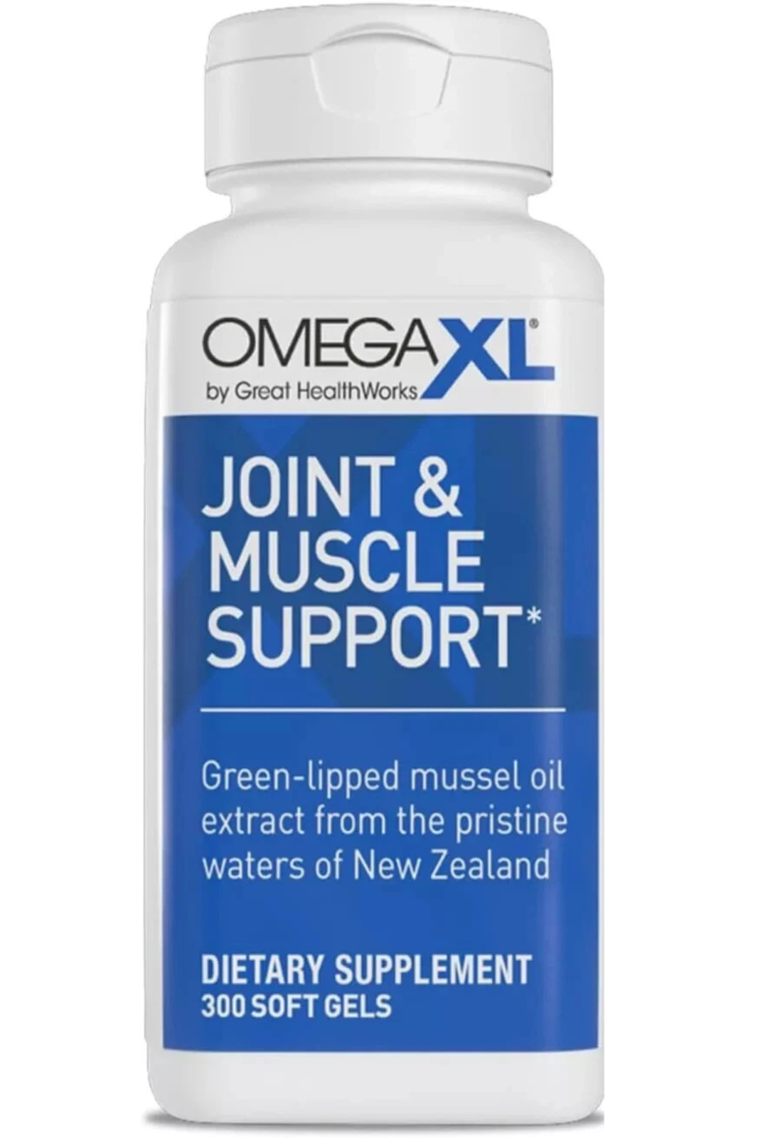Omega XL (300 capsules) Joint & Muscle Softgels Mussel Omega-3 Joint ...