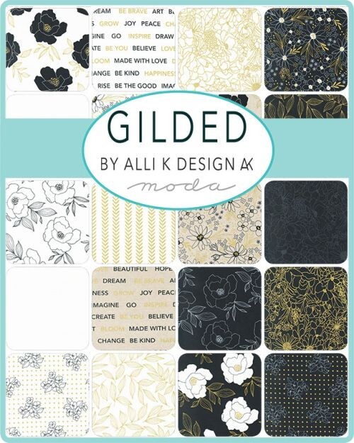 Gilded By Alli K Design For Moda - Charm Pack | eBay