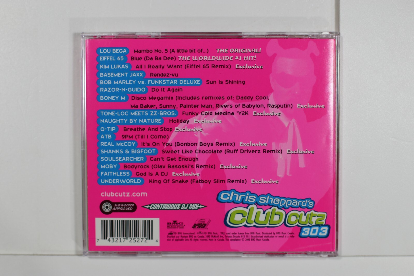 Chris Sheppard ‎– Chris Sheppard's Club Cutz 303 - CD Sent Tracked ...