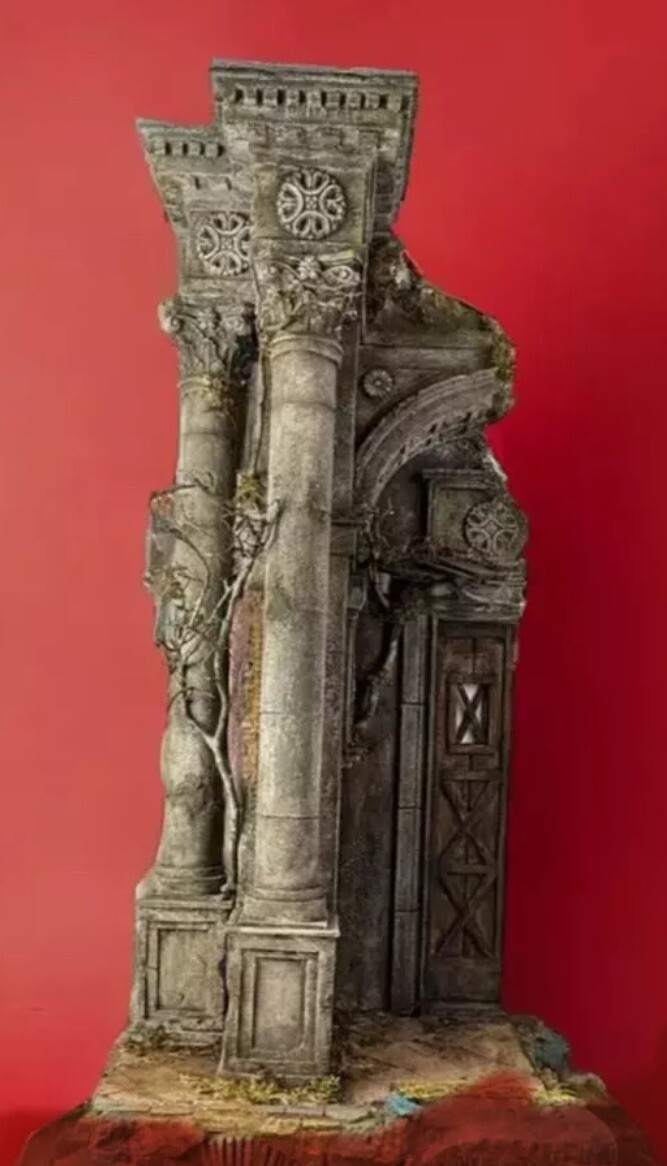 Neapolitan Nativity Scene Presepe Art Temple 57X70X116 Cm | eBay