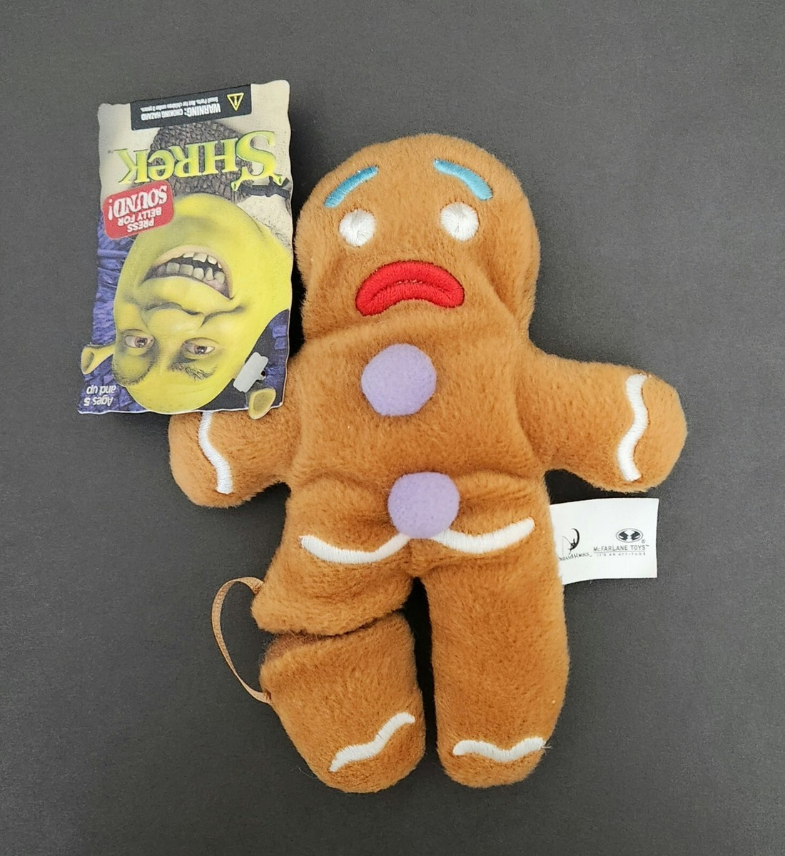 Gingerbread Man Running Shrek