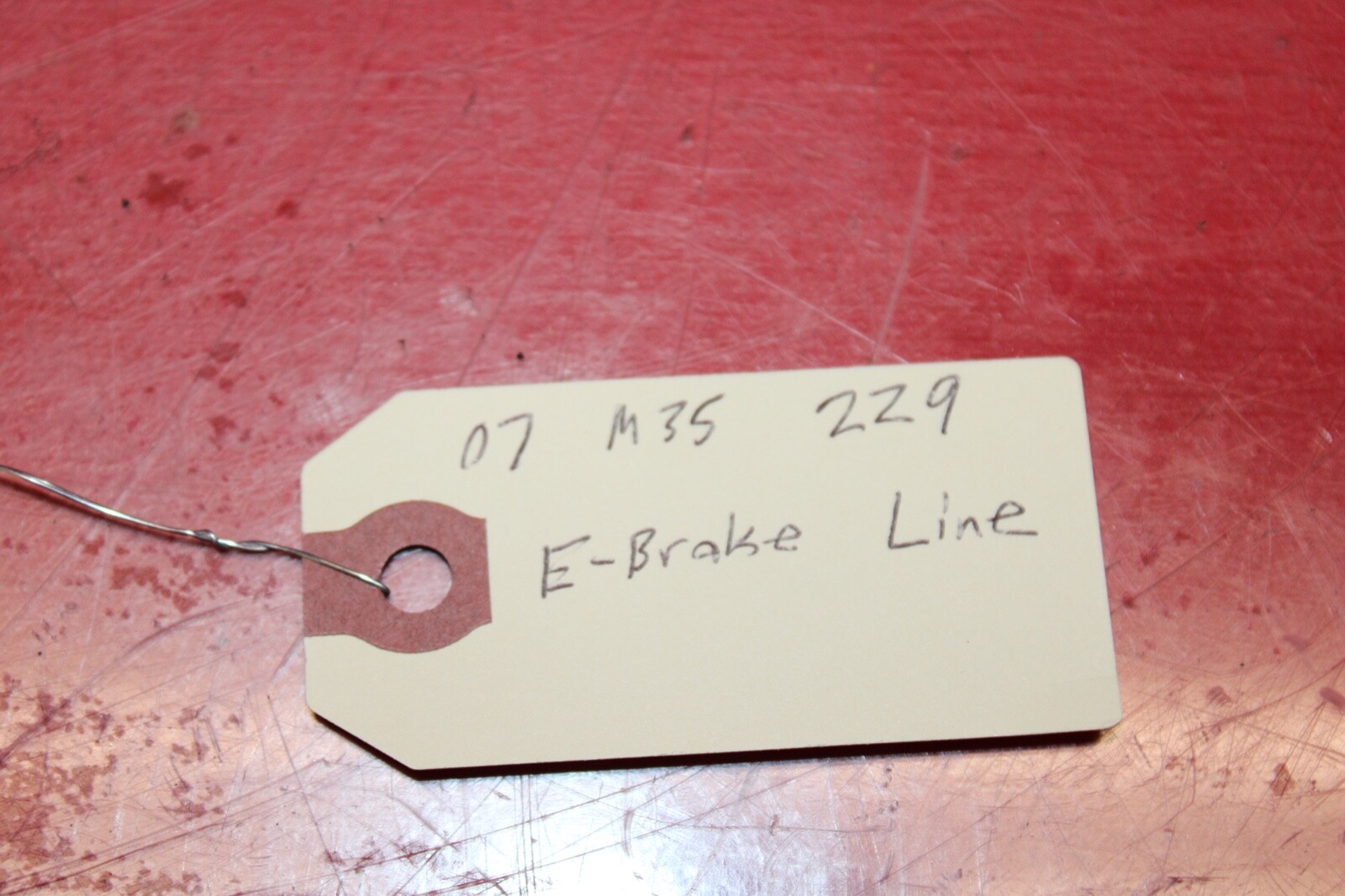 2006-2010 INFINITI M35 OEM FRONT EMERGENCY PARKING BRAKE E-BRAKE CABLE ...
