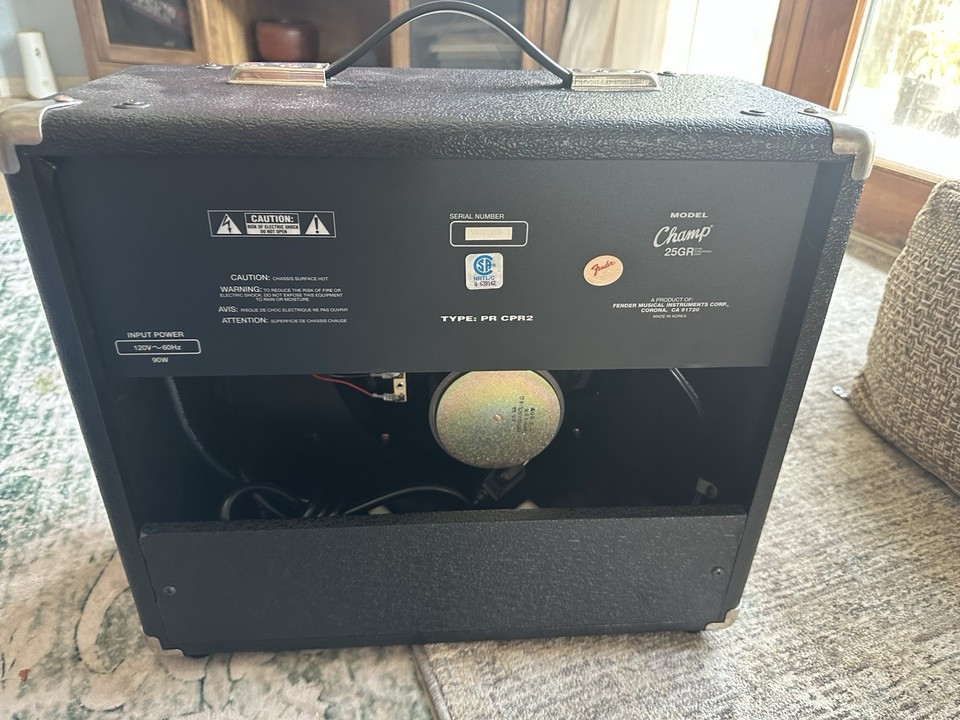 Vintage Fender Squire Champ 25 GR Amp | eBay