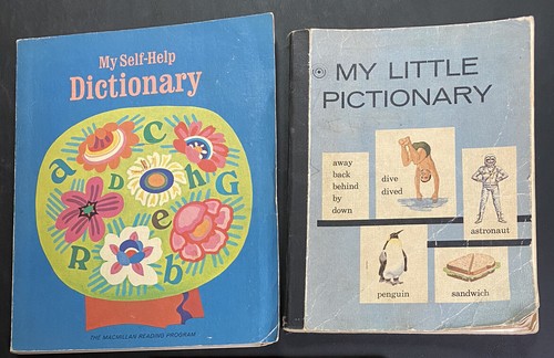 My Self-Help Dictionary & My little Pictionary Of Words 1960’s-70’s ...